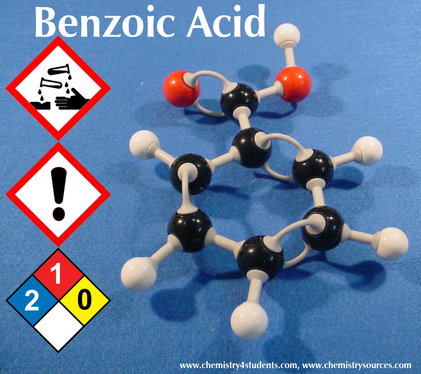 Chemistry 4 Students: Benzoic Acid (benzenecarboxylic acid)