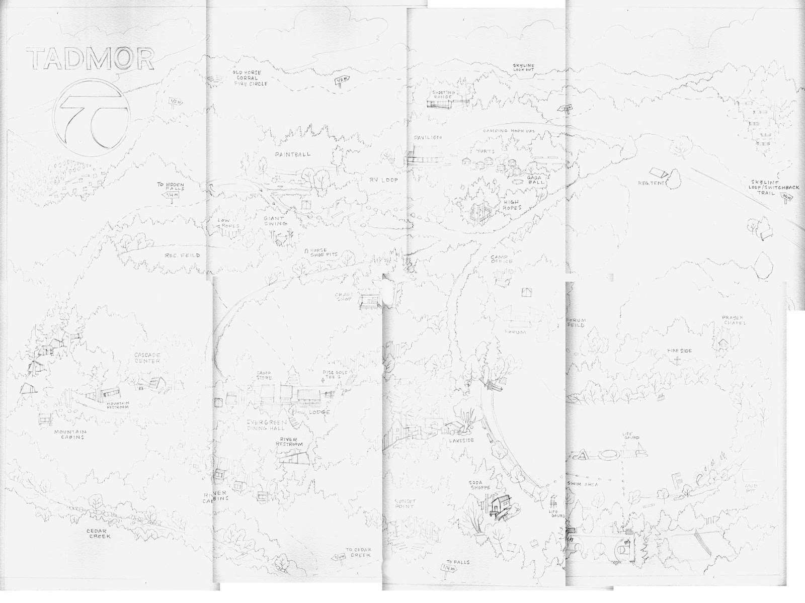 Meadow to Grove: Camp Tadmor Map