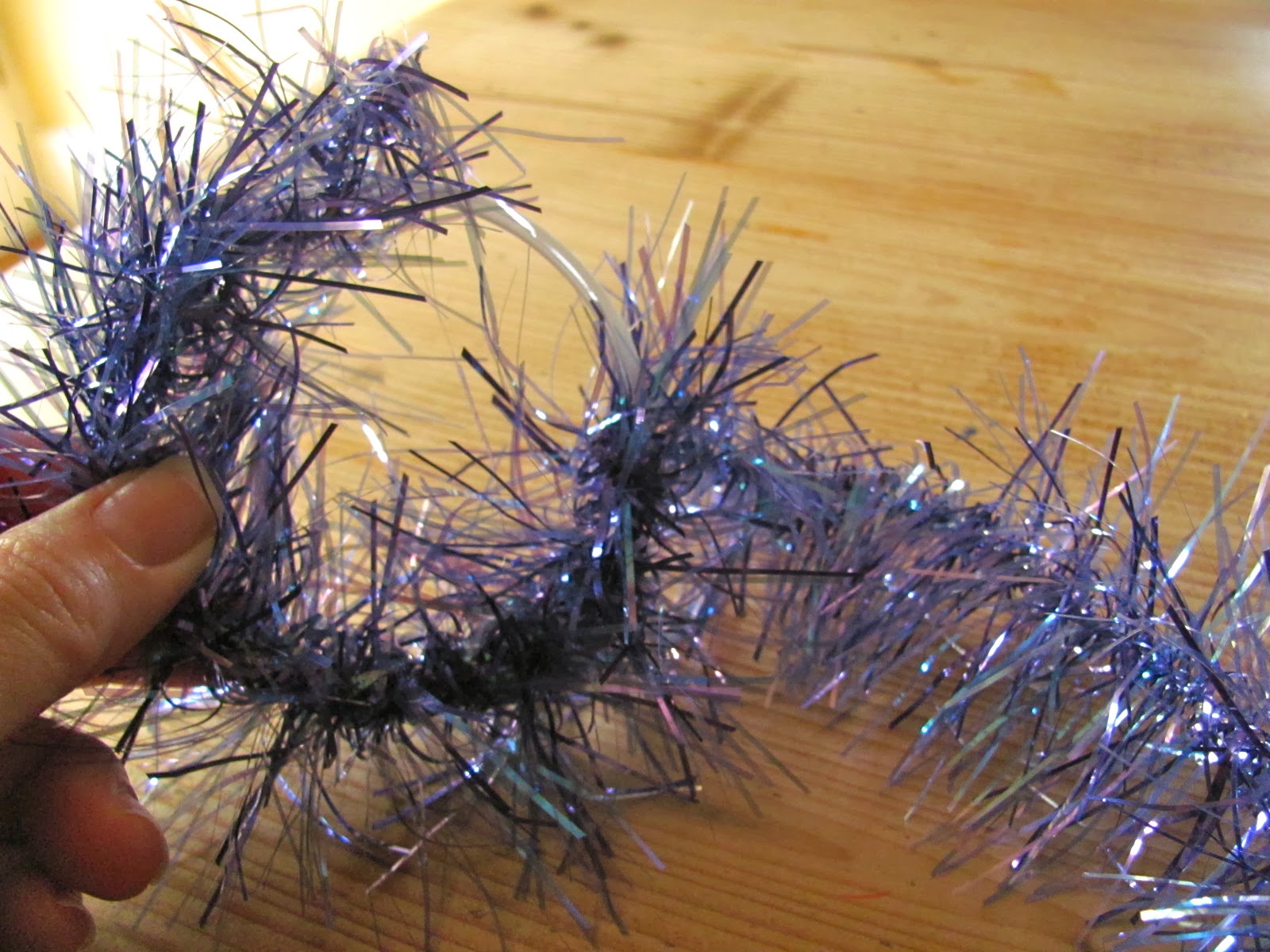 Jumble Tree: Sparkly Christmas decorations