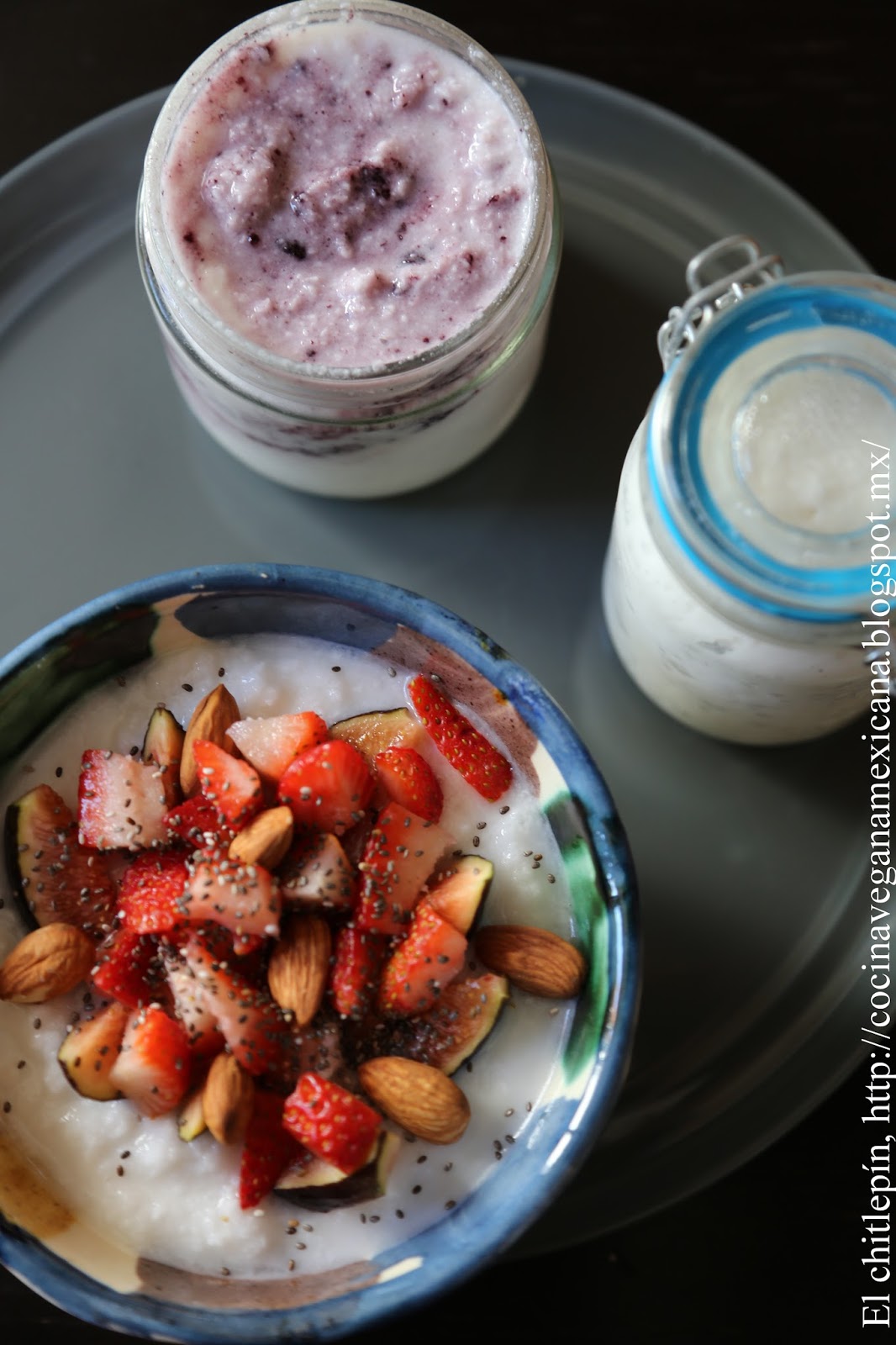 El chiltepín, la dulce cocina vegana : yogurt de coco