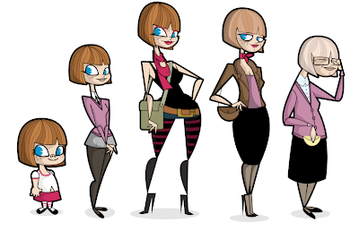 Girls Gone Old: Fun Age Progression