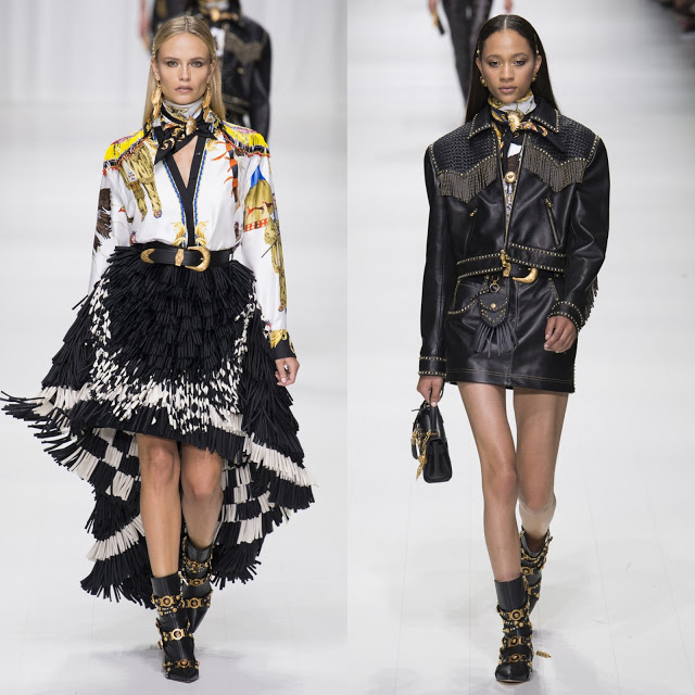 THE VERSACE TRIBUTE COLLECTION - Spring Summer 2018..Fashionweekly..On ...