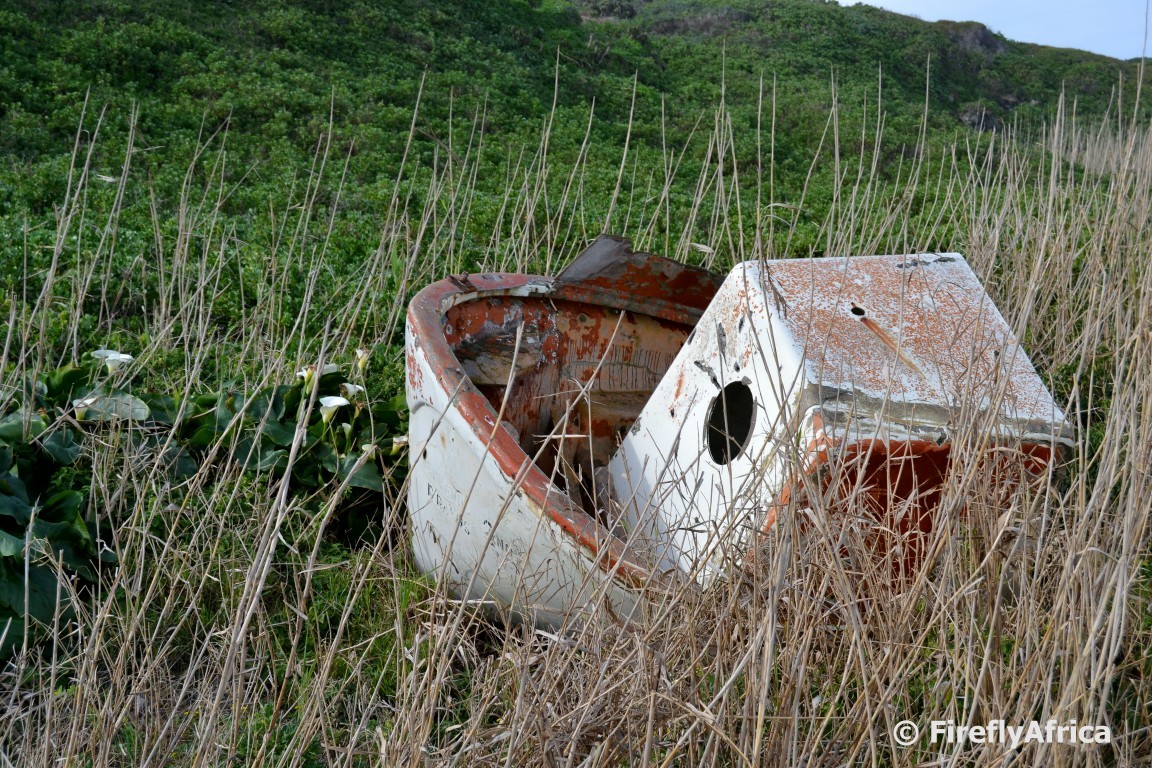 Port Elizabeth Daily Photo: The remains of the Oceanos lifeboat at ...