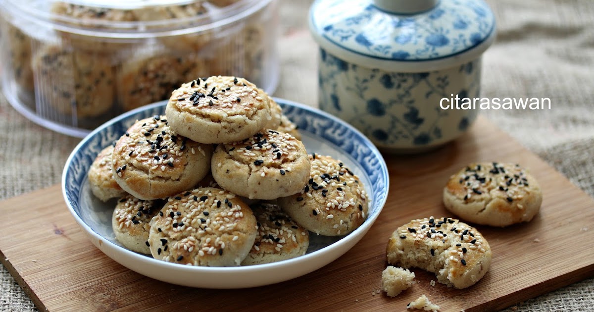 Biskut Walnut Cina / Chinese Walnut Cookies ~ Must Read!