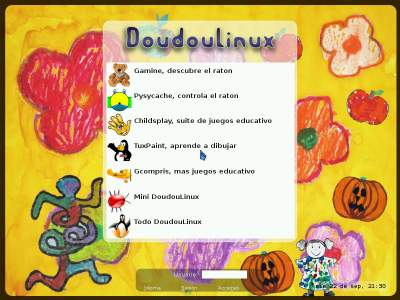 Mi vida binaria: DoudouLinux: GNU/Linux para preescolares