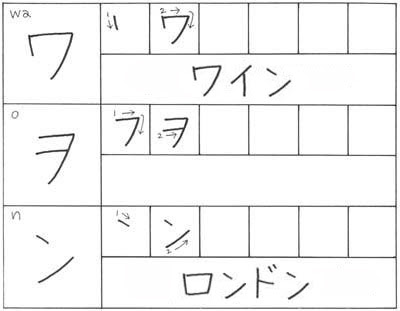 Katakana: Ya - Yu - Yo / Wa - Wo - N ~ Japão Ocidental