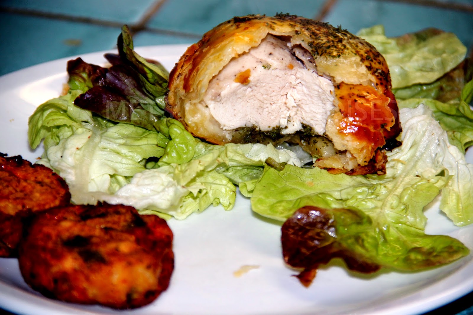 Mets Gourmandises : Bouchées de volaille en croûte d'estragon