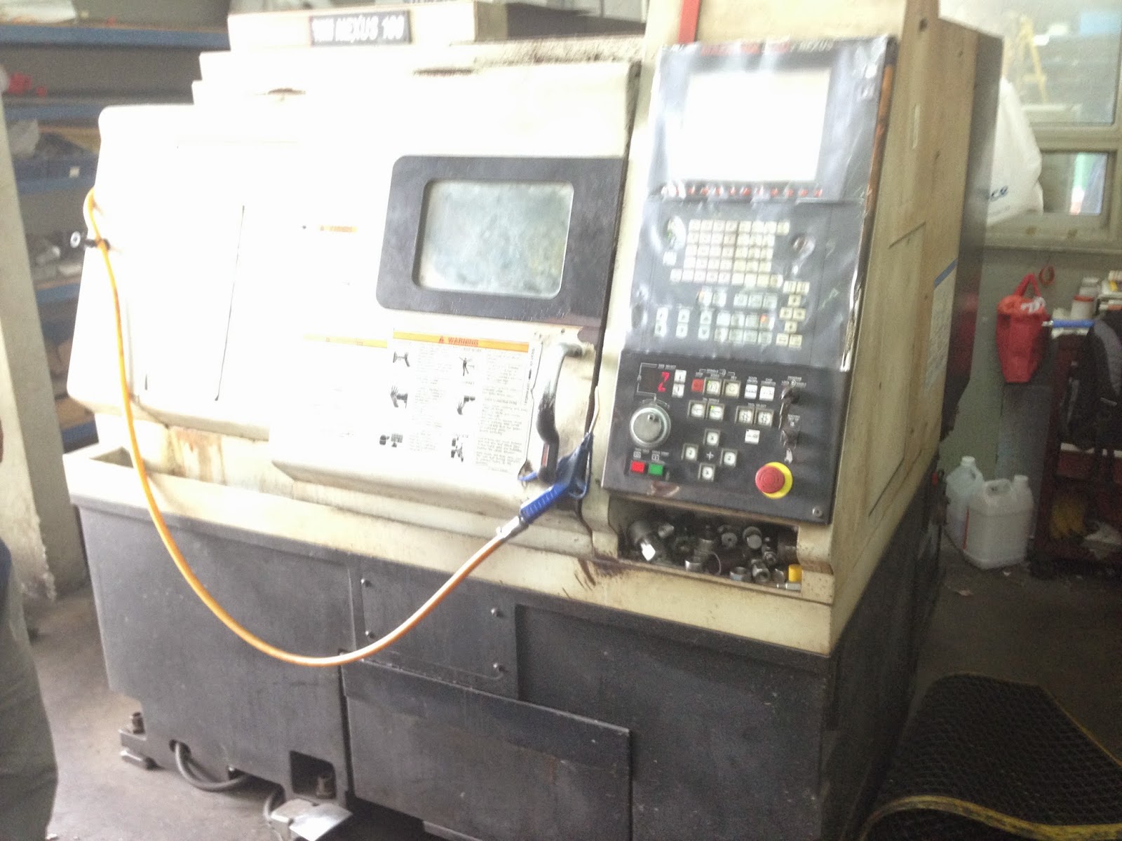 USED AND NEW CNC MACHINE IN SINGAPORE: " MAZAK ' JAPAN USED CNC LATHE