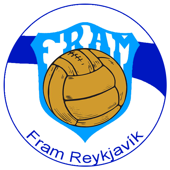 Escudos de Futebol de Botão LH: Fram Reykjavík - ISL