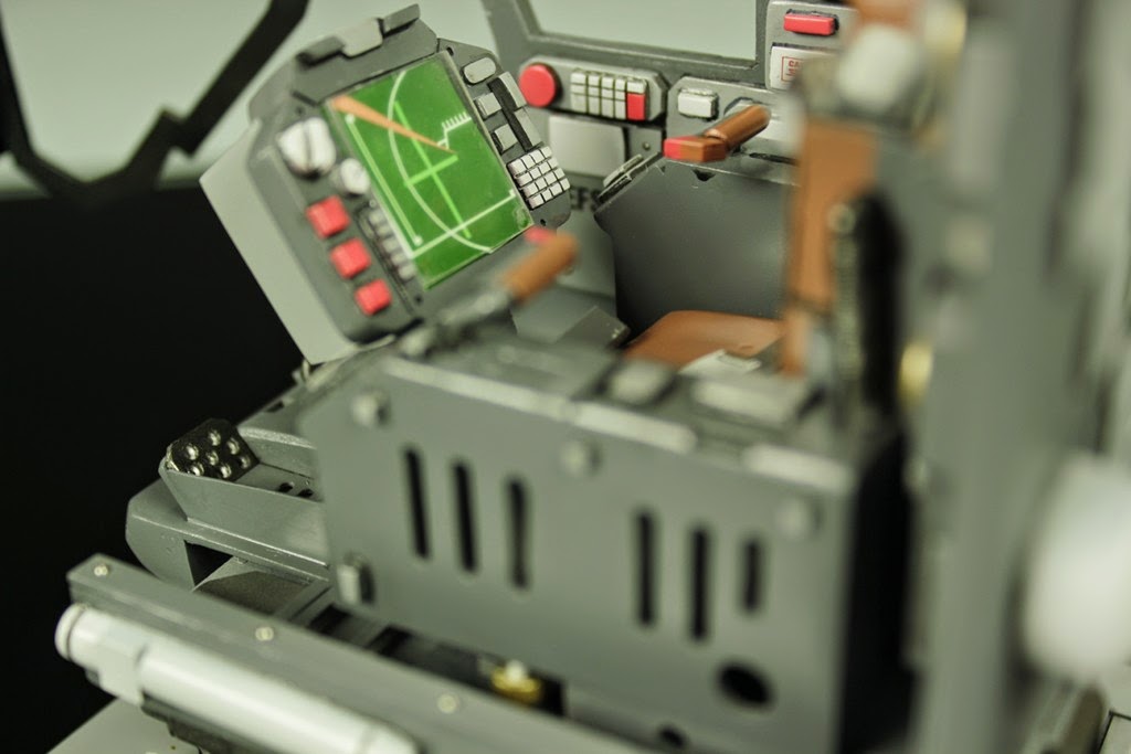Gundam Family: 1/18 RX-78 GP01 Cockpit Scratch Build & Making