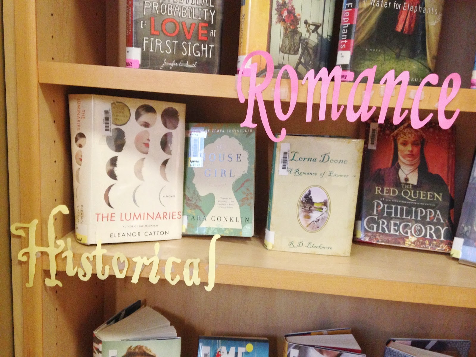 Librarian on Display: September: Genre Display