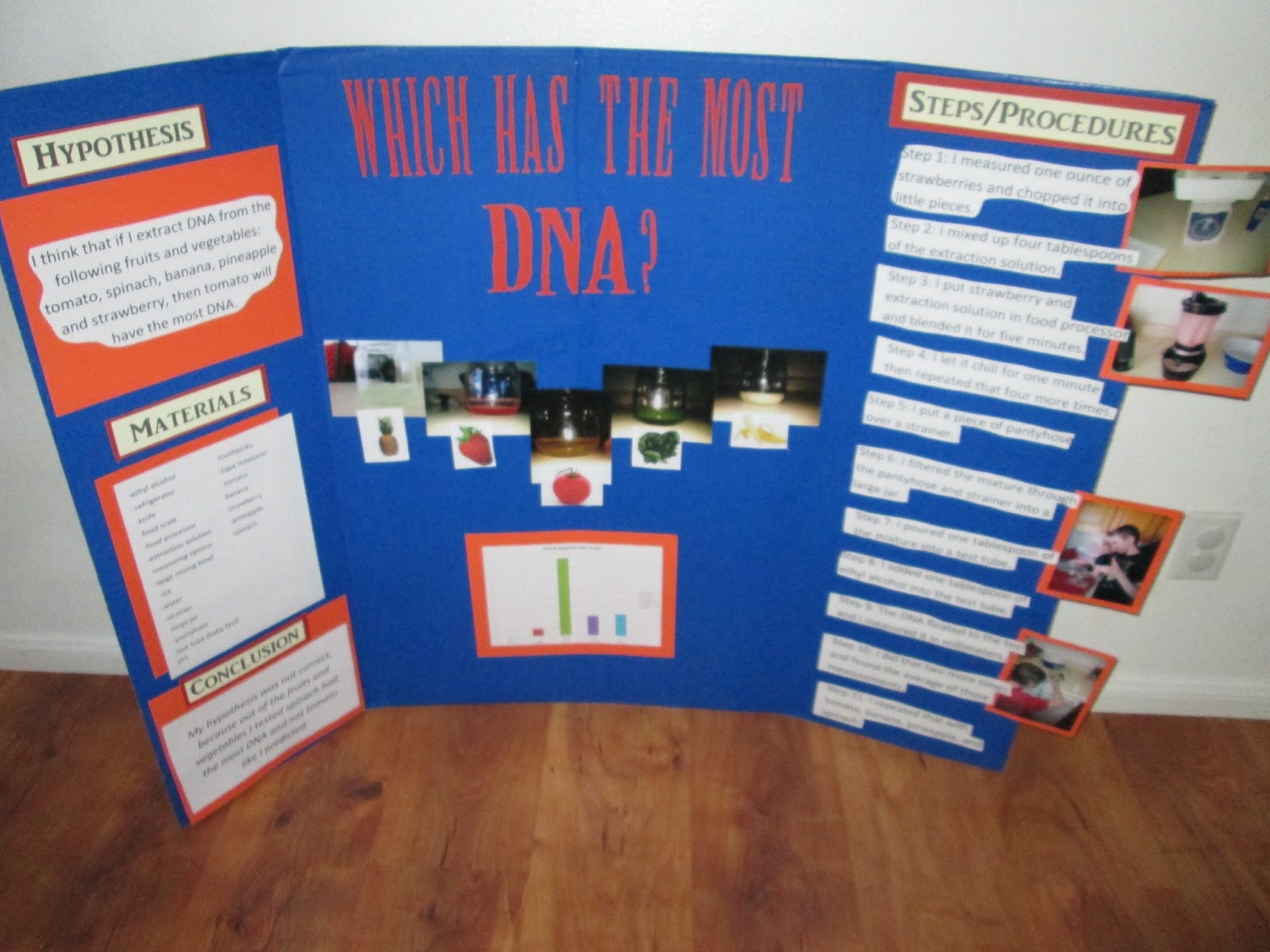 ELLISON: Tanner's Science Fair Project