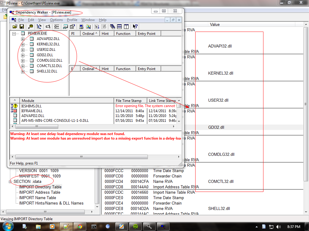 Analysing PE files | HackToHell