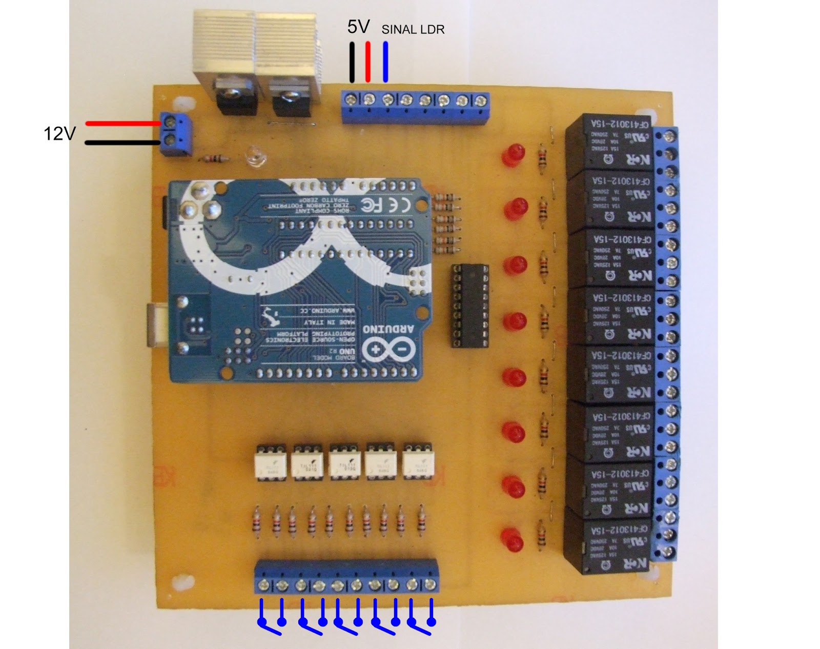CLP Shield com Arduino | Teste