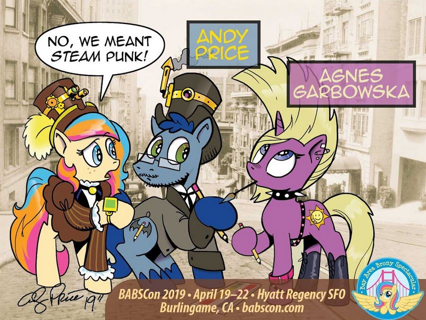 Equestria Daily - MLP Stuff!: BABSCon Nabs Andy Price & Agnes Garbowska