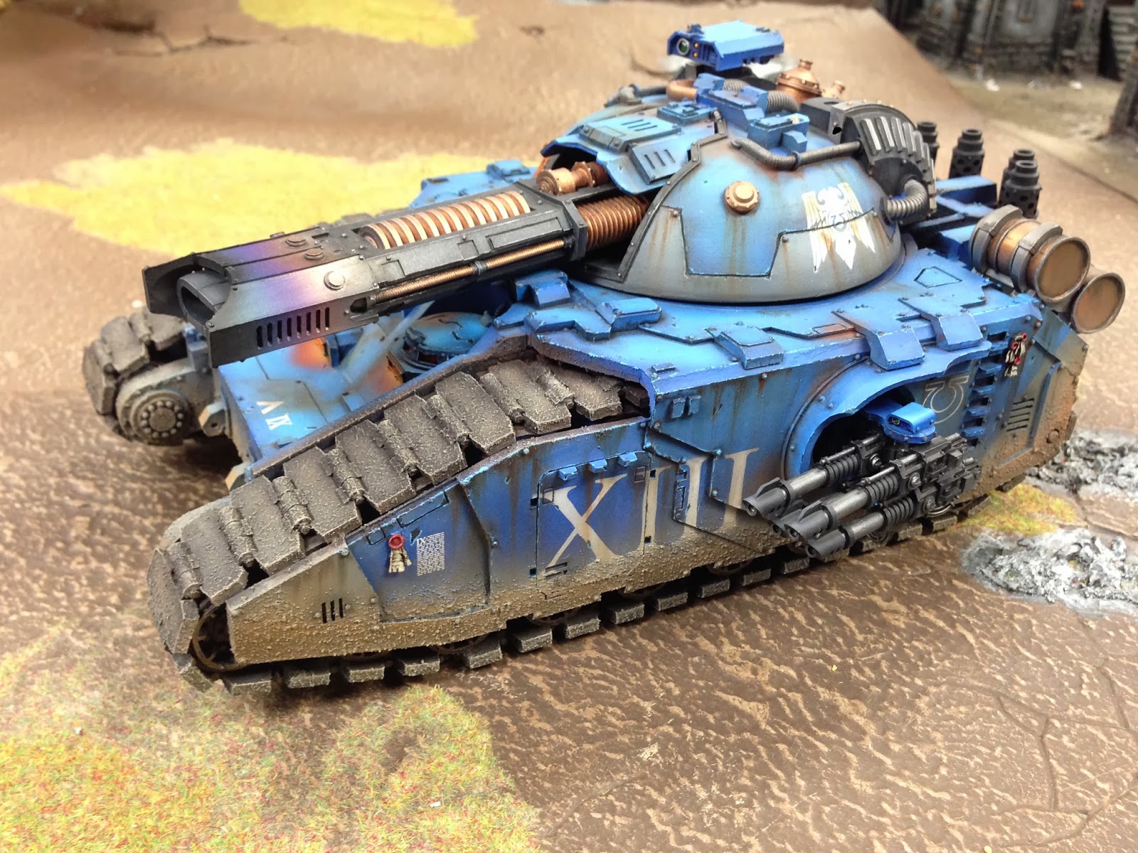 Ultramarines Forge World Glaive Super Heavy Tank