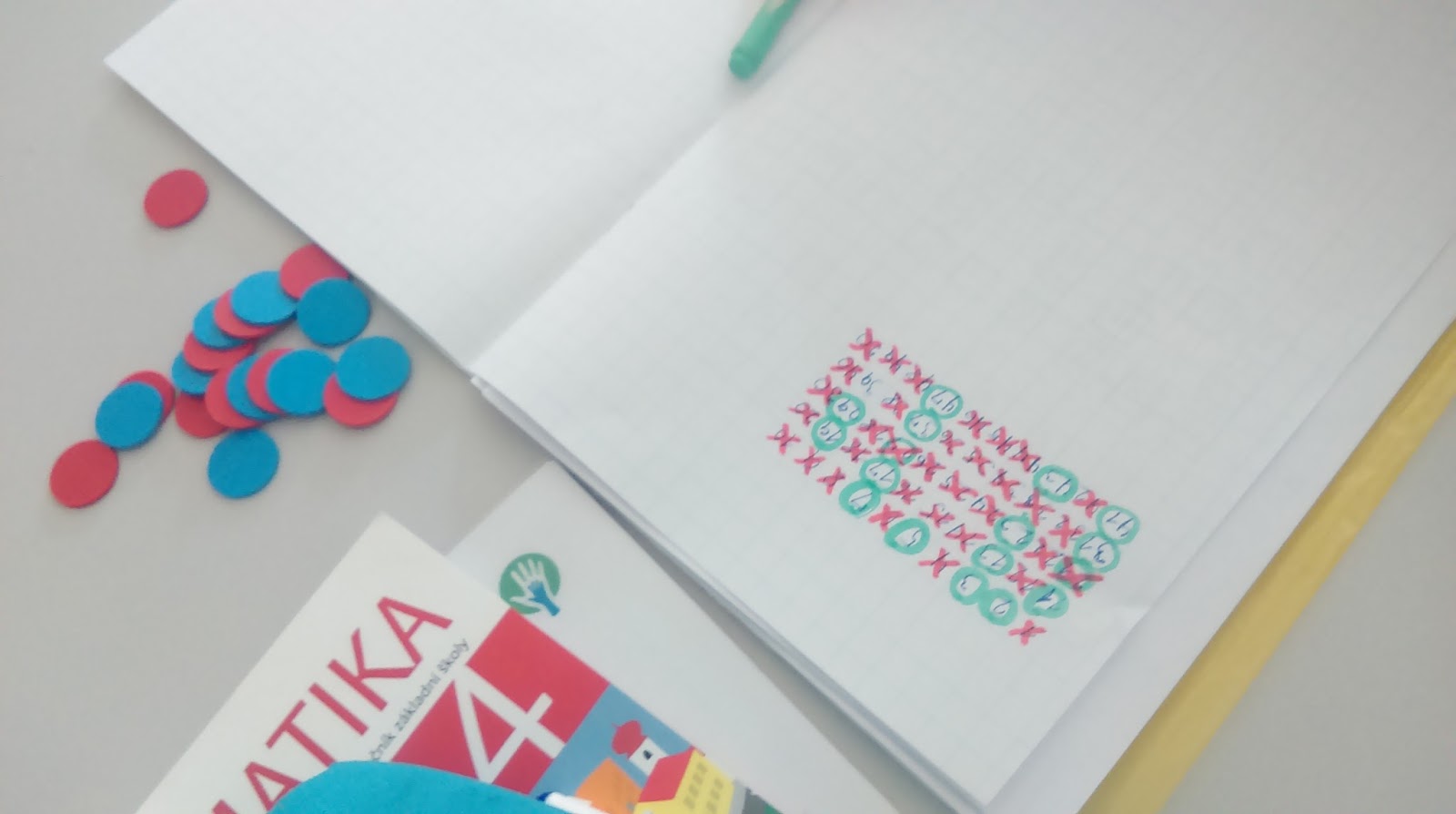 1.až 3. ročník školy Prosperity: Jednoobdélníková čísla