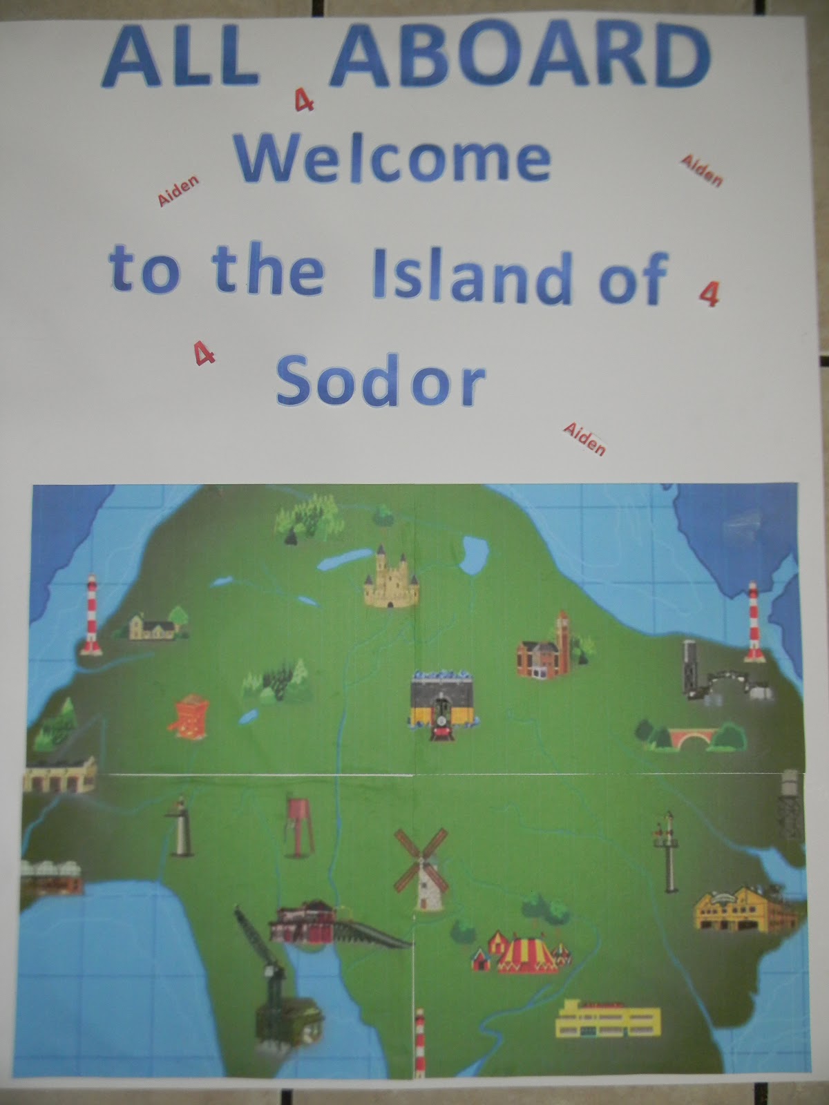 Birthday Parties: Thomas the train