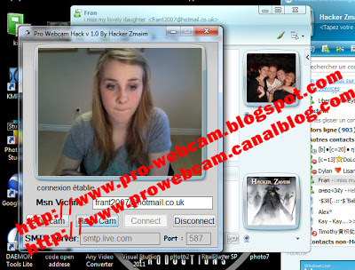 Spy Webcam fille - Hack Webcam - Msn & Yahoo & Skype Gratuit