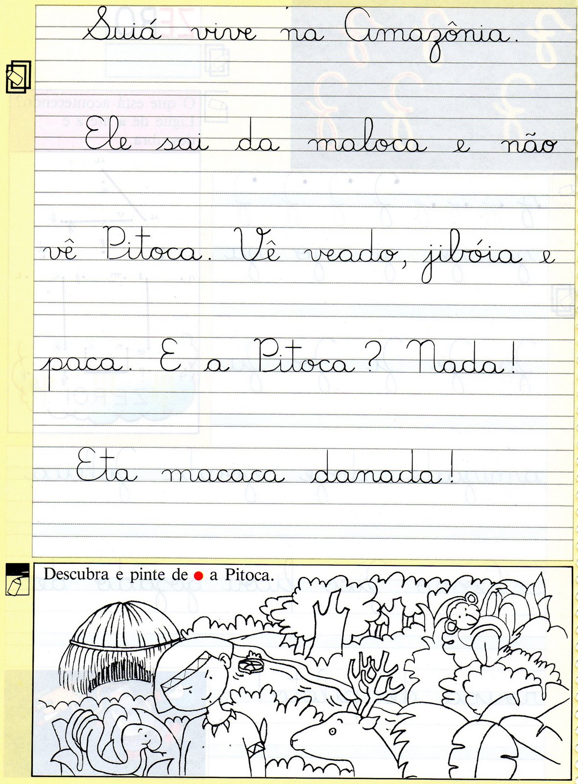 Textos De Caligrafia Para Imprimir - RETOEDU