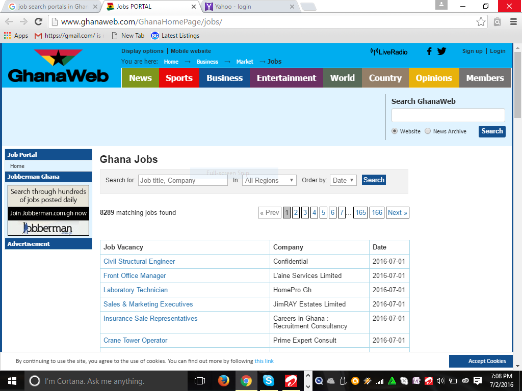 7 Job Search Websites Every Unemployed Graduate In Ghana Should Visit
