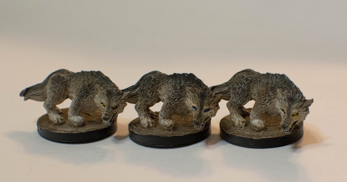 Let's Paint - Wolves (RPG Mini Painting)