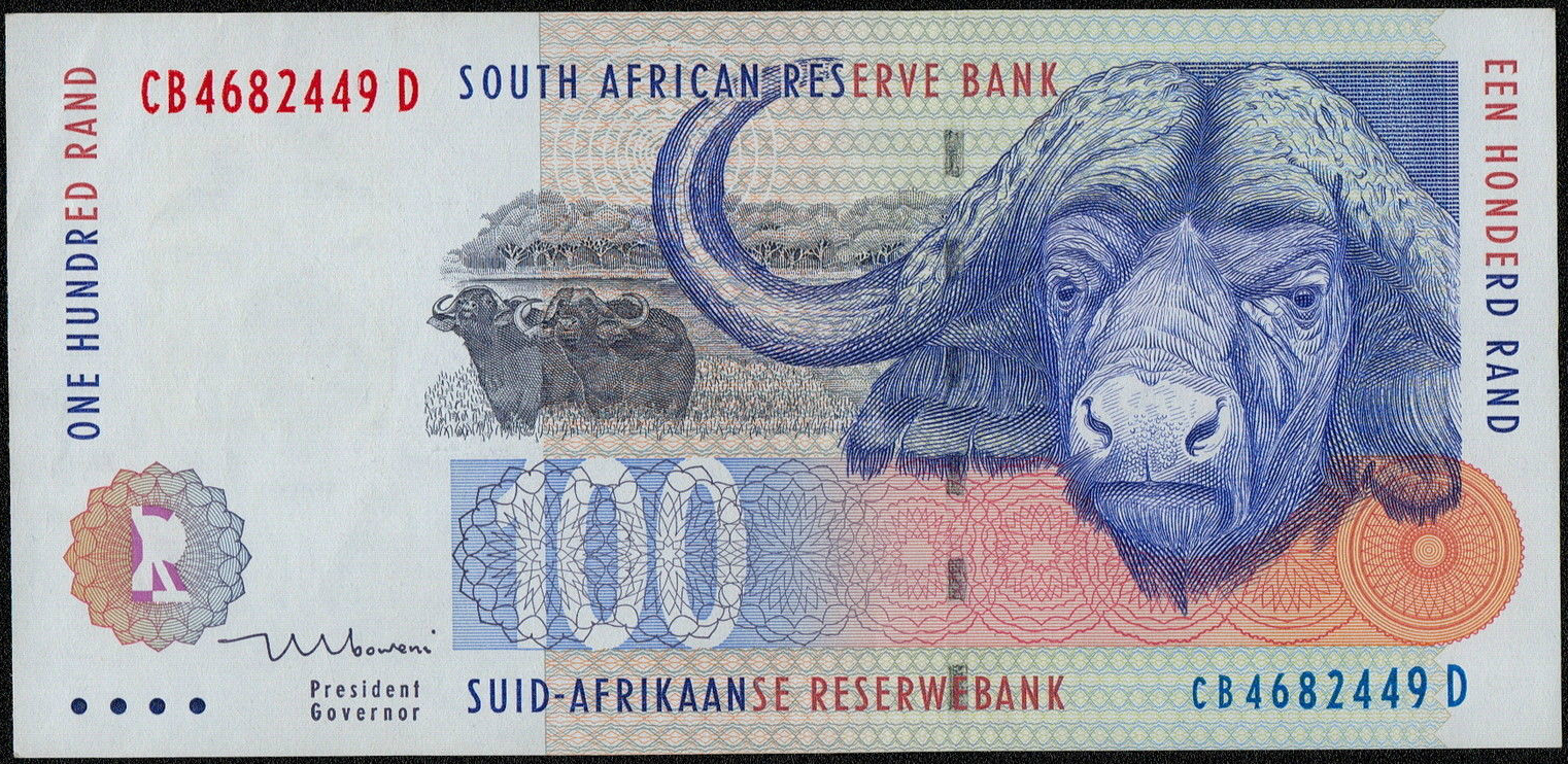My Currency Collection: South African Currency 100 Rand banknote 1999 ...