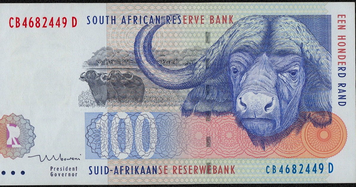 My Currency Collection: South African Currency 100 Rand banknote 1999 ...