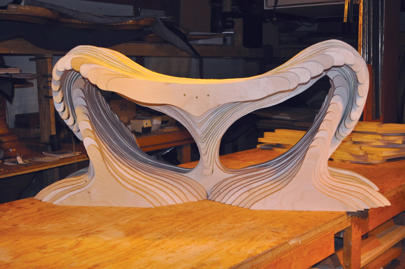 David Knopp Sculpture: Latest work in Progress_2014. Baltic Birch ...