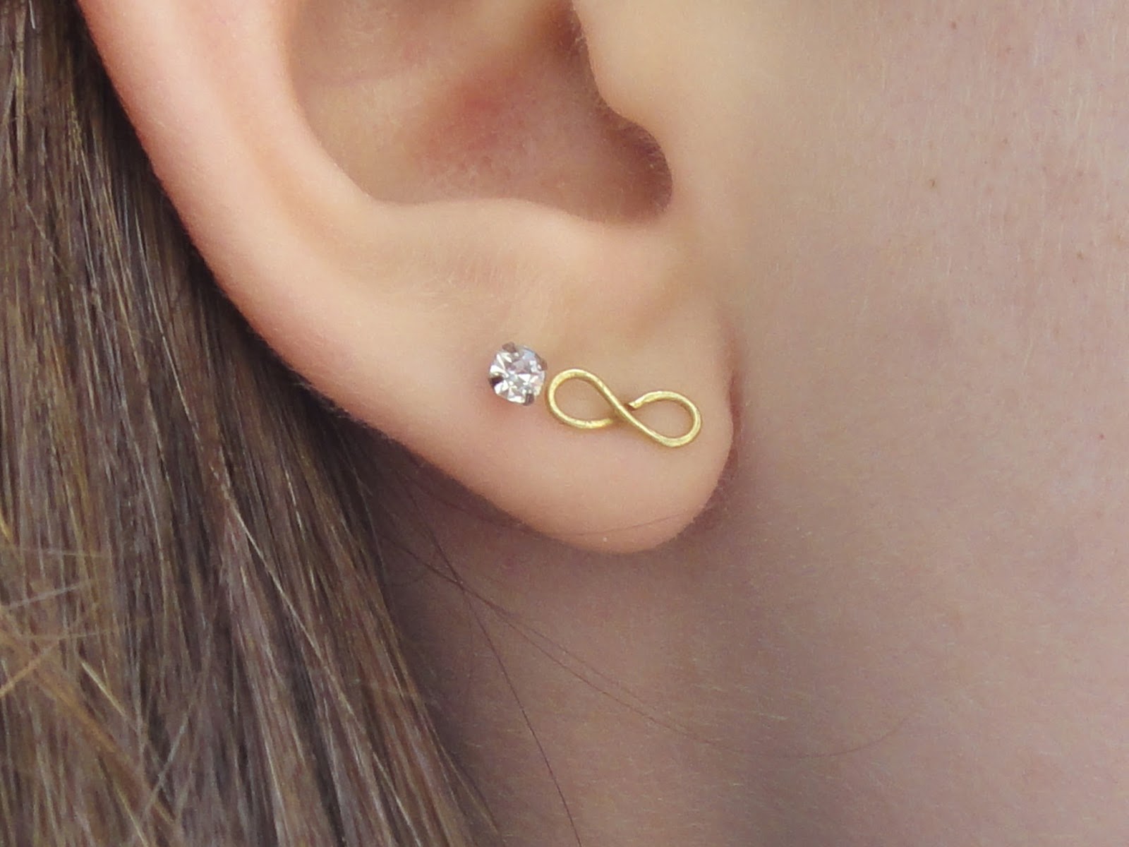 the crafter the merrier: infinity earrings