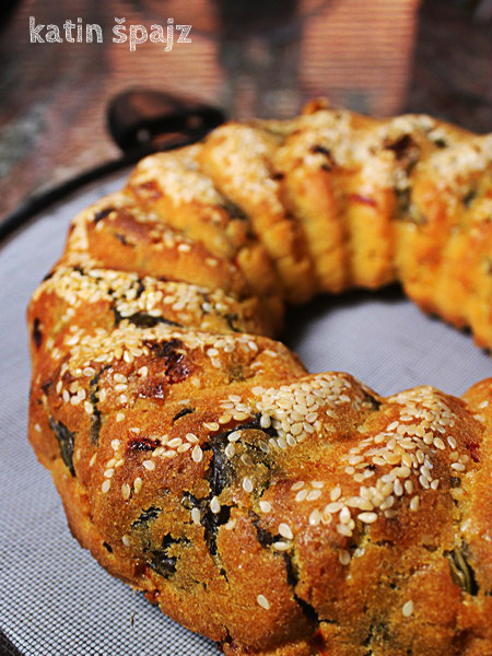 katin špajz: posna proja sa spanaćem i paprikom