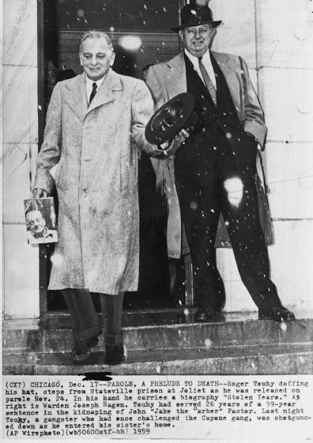 Roger Touhy, Gangster: Roger released from prison and killed