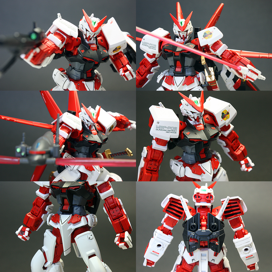 HG 1/144 Gundam Astray Red Frame (Flight Unit) + Caletvwlch Painted Build