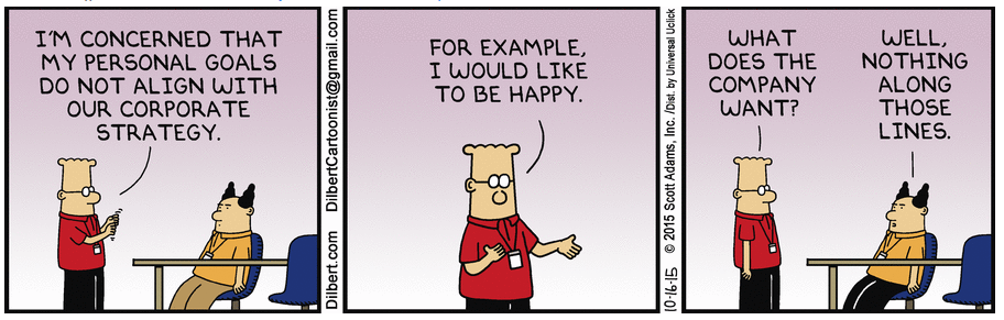 The Beach Hut Years: When all else fails, Dilbert has the answer......