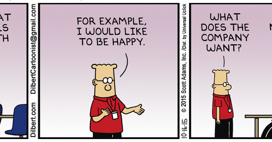 The Beach Hut Years: When all else fails, Dilbert has the answer......