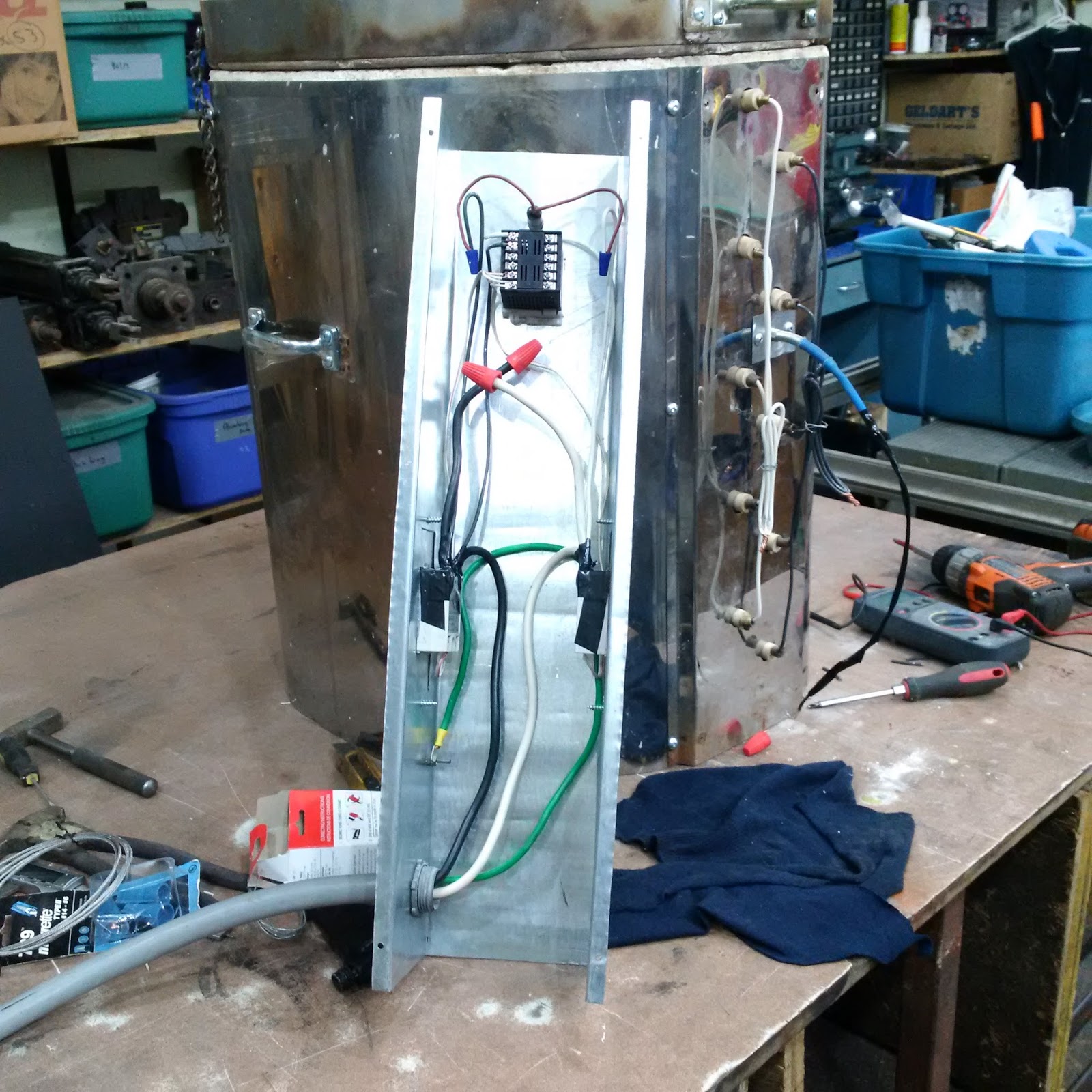 Another Day Another Project: Converting Manual Gare Kiln to PID ...