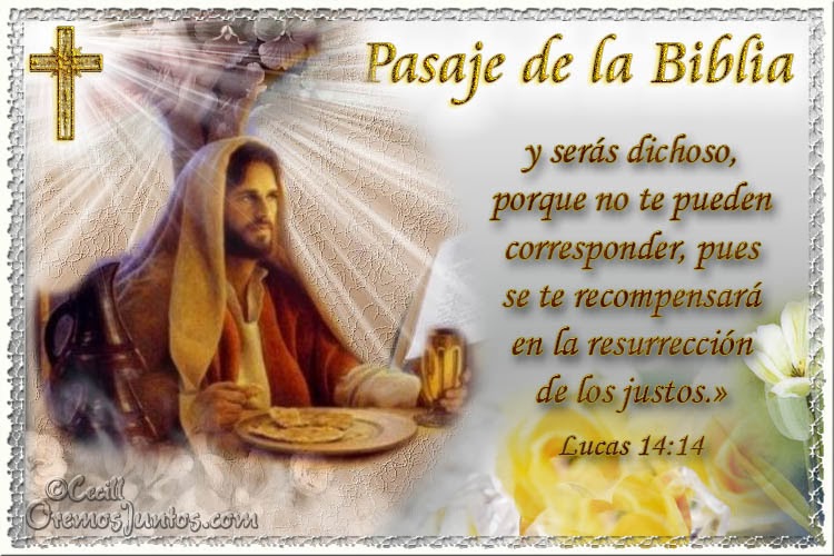 Vidas Santas: Santo Evangelio según san Lucas 14:14