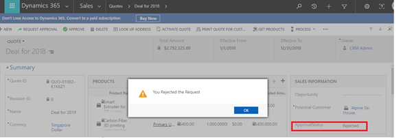 Syed's Dynamics Inside: Custom Approval Process in Dynamics 365 v9 ...
