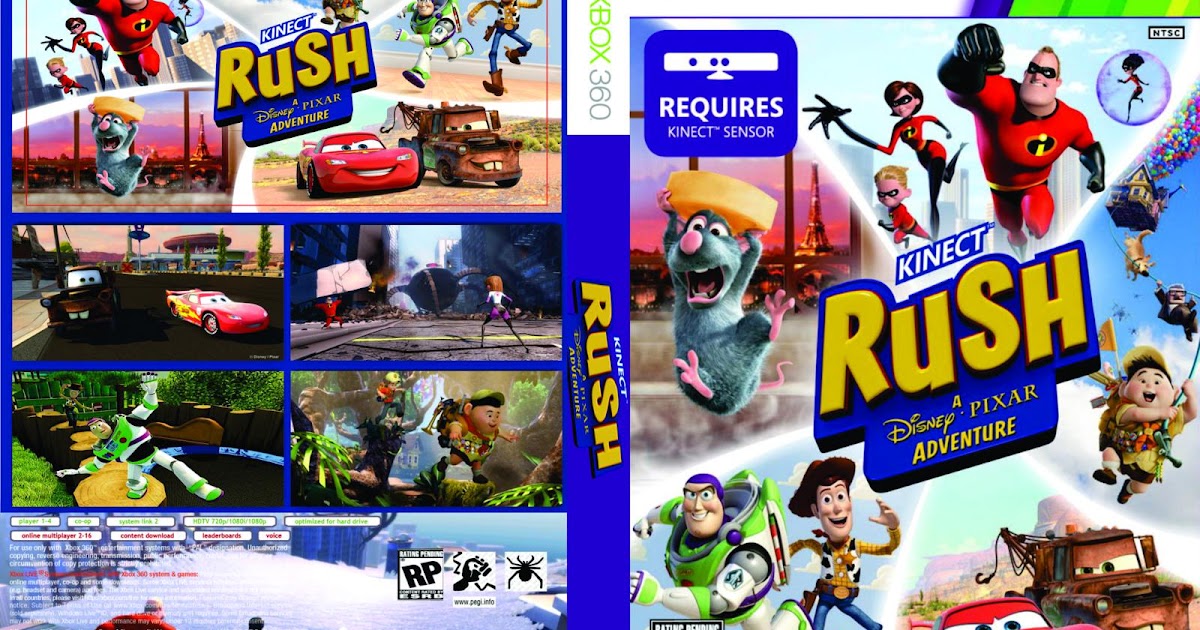 SUPERCAPAS: KINECT RUSH DISNEY PIXAR ADVENTURE