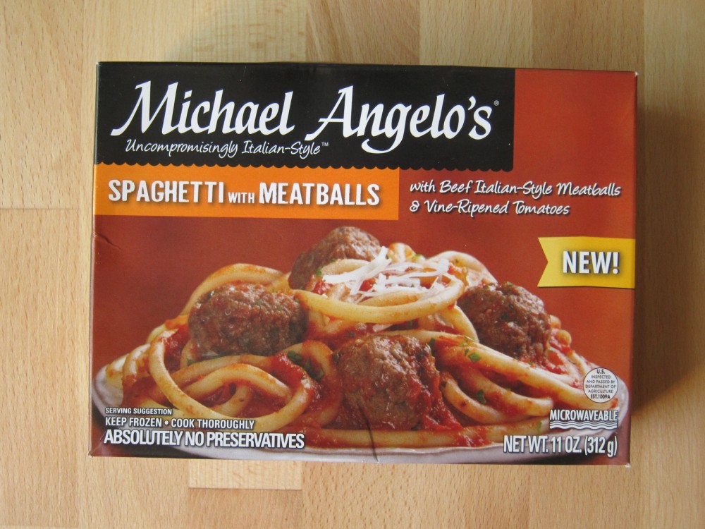 Frozen Friday: Michael Angelo's - Spaghetti and Meatballs