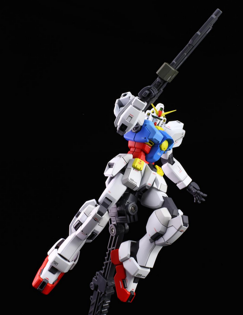 Gundam Family: 1/144 Gundam Leopard Da Vinch Custom Build