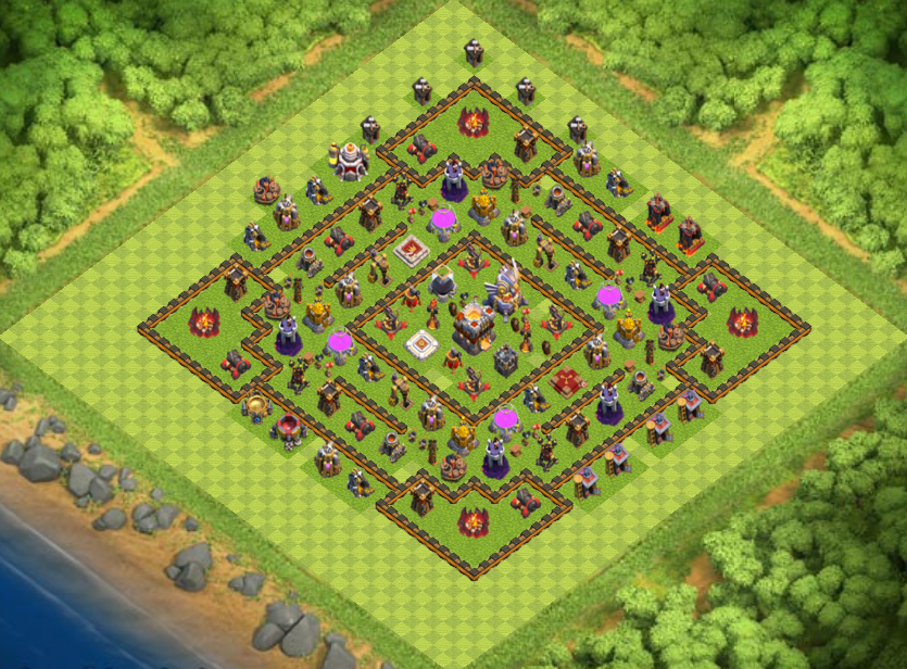 Maps for Clash of Clans