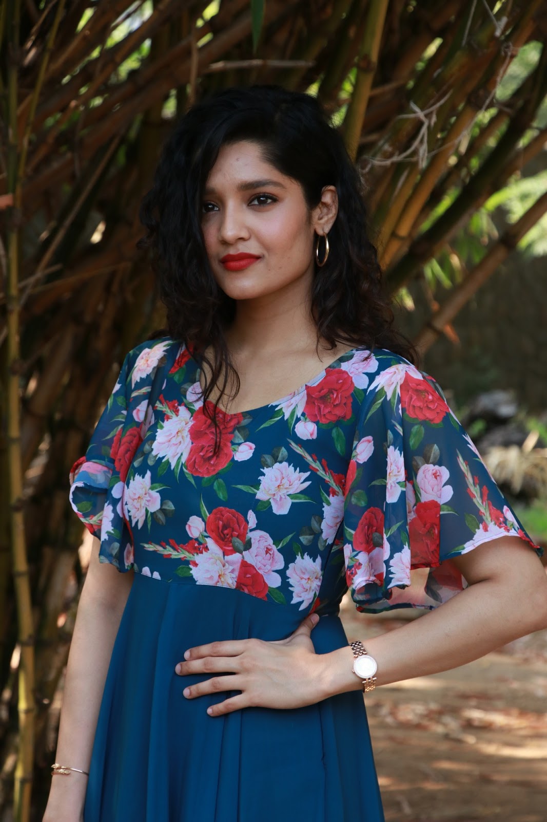 Actress Ritika Singh stills at Oh My Kadavule movie press meet