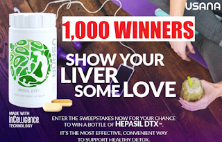 Win a Full Size Bottle of USANA Hepasil Detox-Support Supplements ...