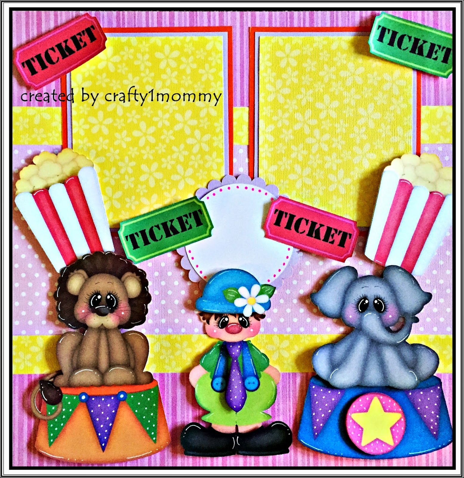TREASURE BOX DESIGNS: Fun At The Circus