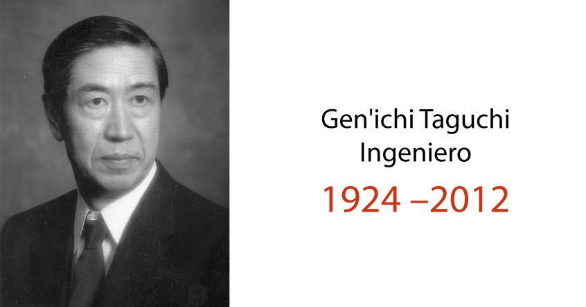 Gen'ichi Taguchi - Padre de la calidad