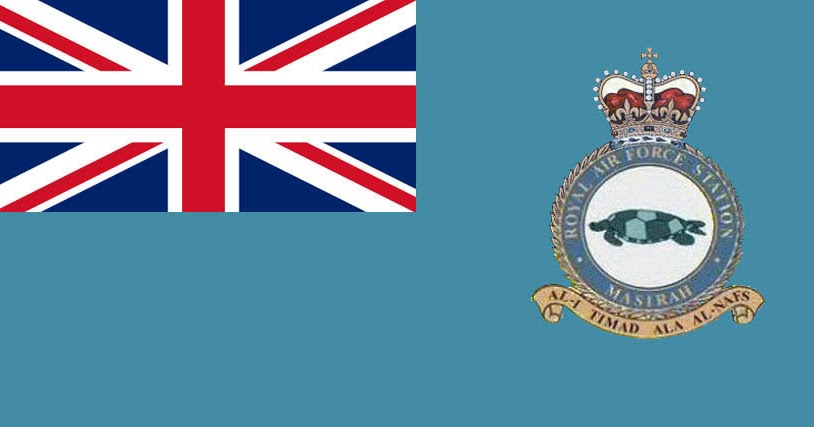 Flags of The British Empire: RAF Masirah Island (Muscat & Oman) (1936-1977)