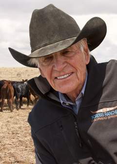 THE WESTERNER: Bob Norris of Colorado's T-Cross Ranch is no ordinary cowboy