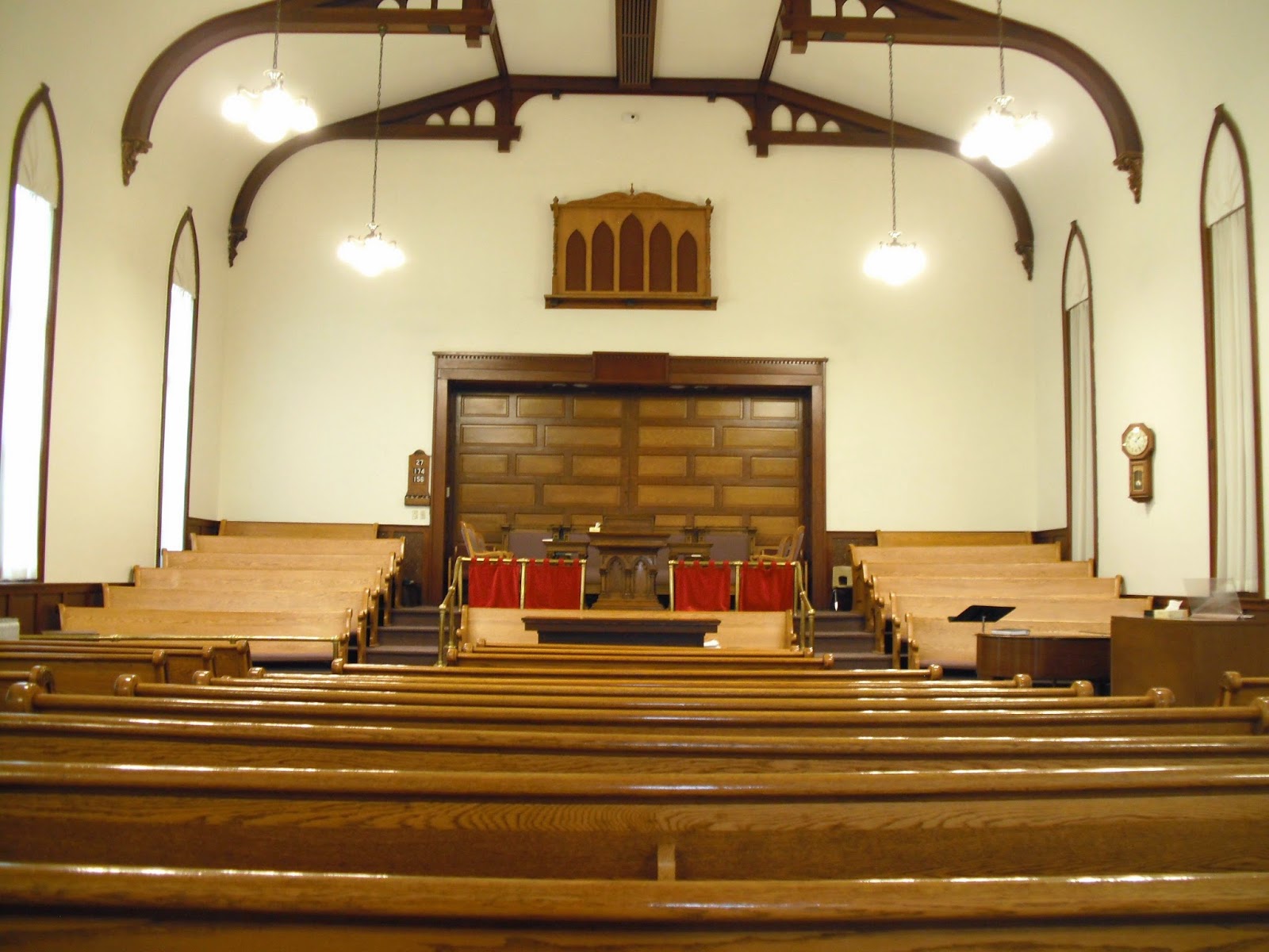 Historic LDS Architecture: Spring City Ward: Chapel Interior