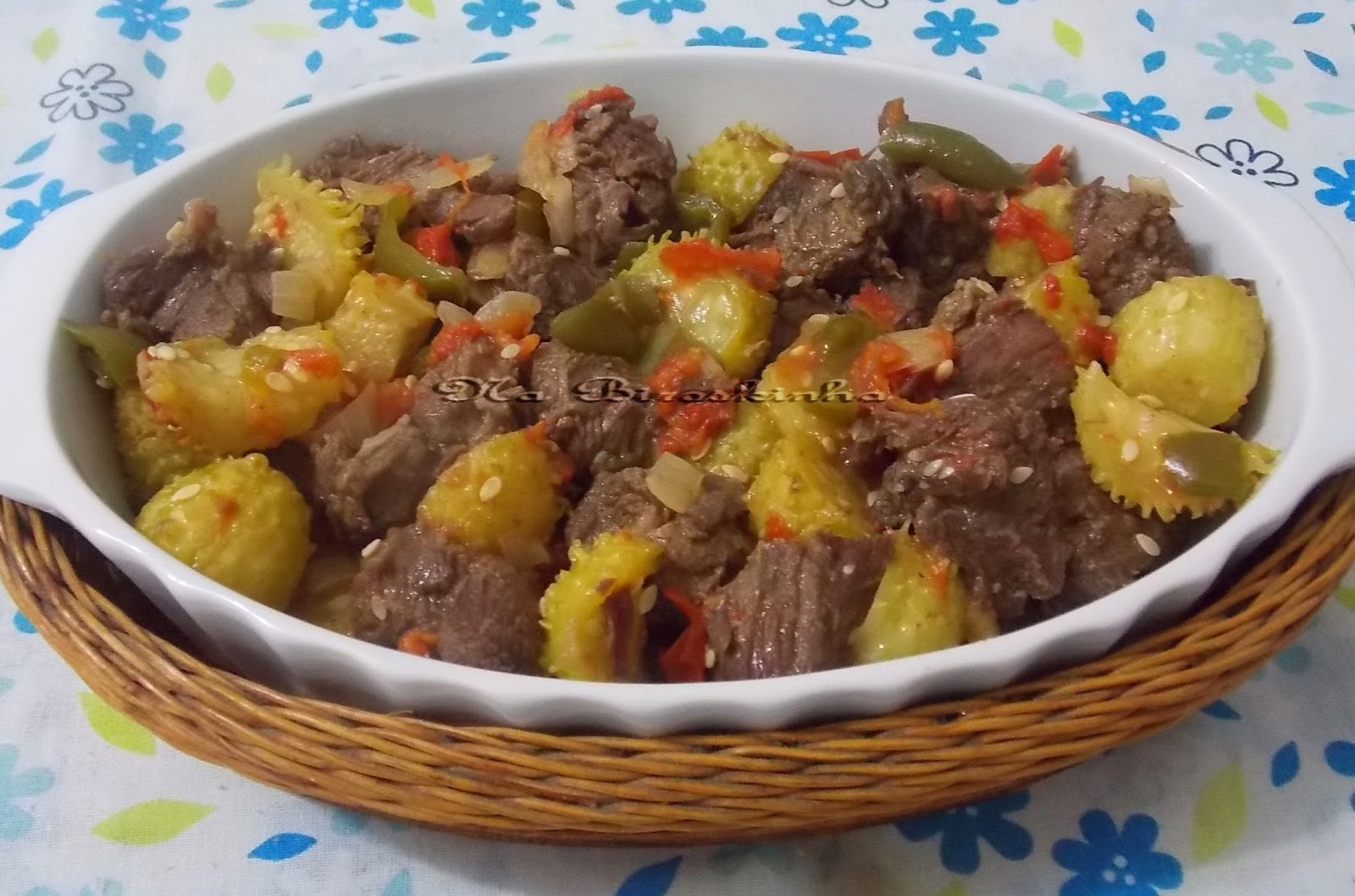 Na Biroskinha: Cozido de Carne com Maxixe